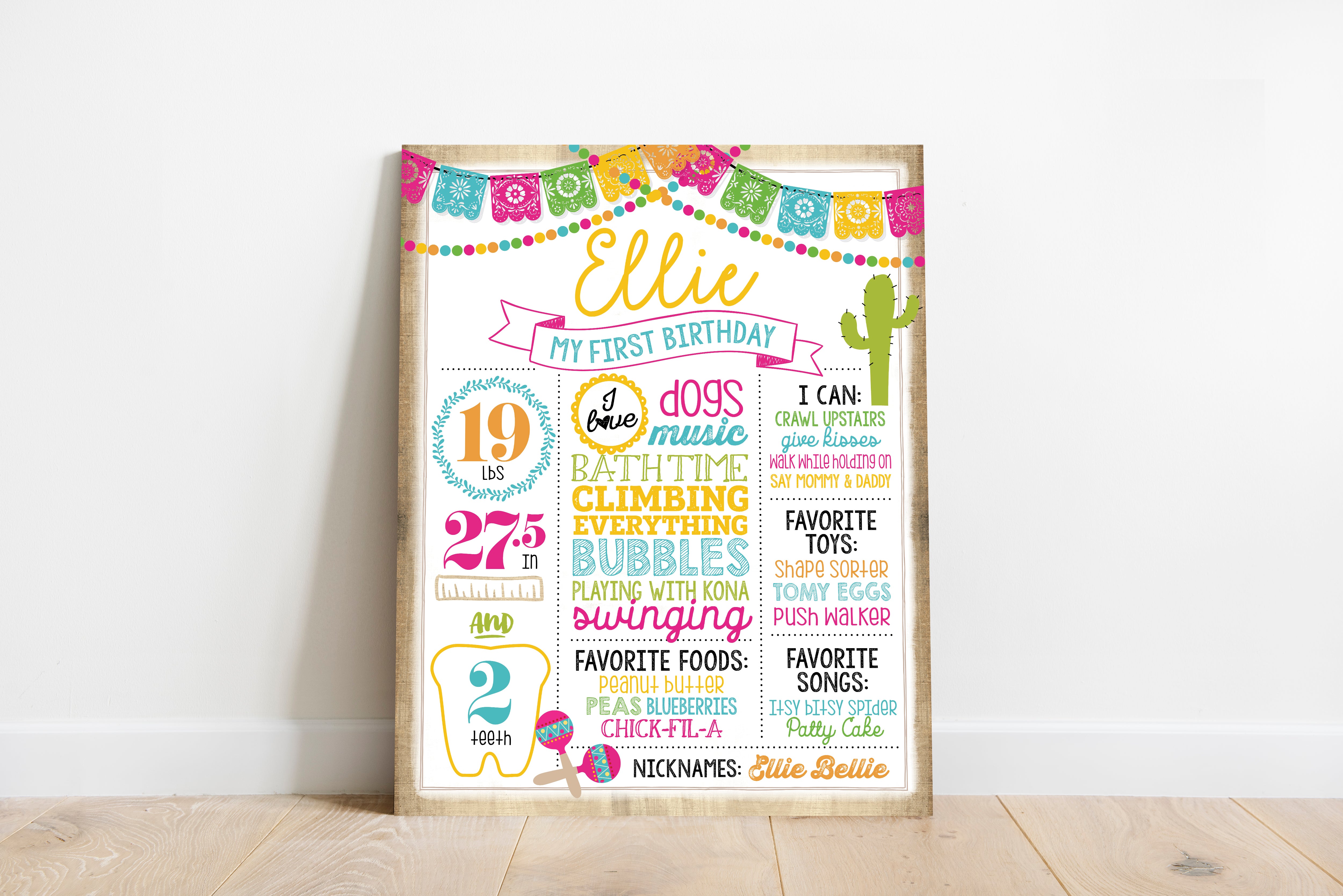 BIRTHDAY POSTER PRINTABLES – MeganKohlerDesign